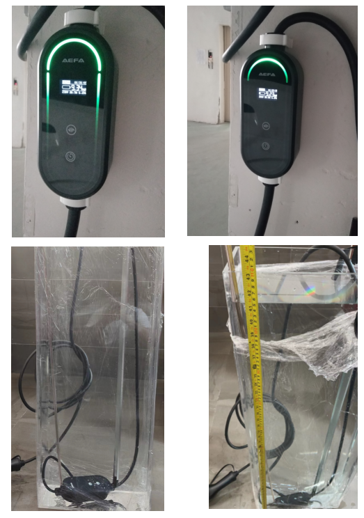 AC110V Smart EV Chargers Type B 16A Car Charger 1 Phase Type B Protection