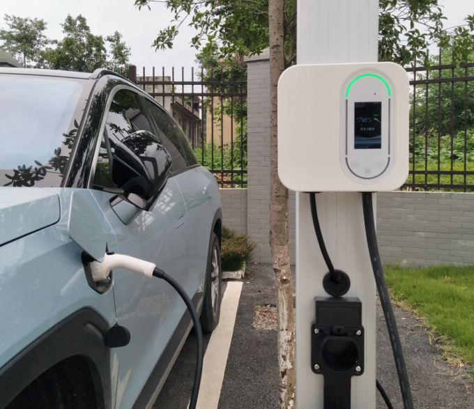 Home Charging Wallbox Station 7kW EV Charger with WIFI APP Bluetooth