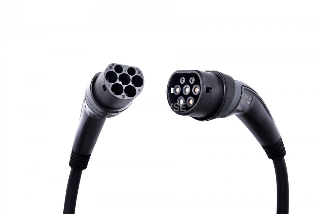 16A 480V 3 phase electric car chargers IEC 62196 ev charging cable type 2