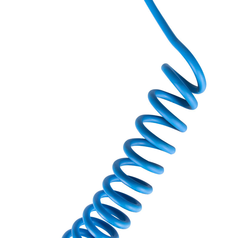 16A 480V 3 Phase 11kW Coiled EV Charging Cable type 2 to type 2 IEC 62196