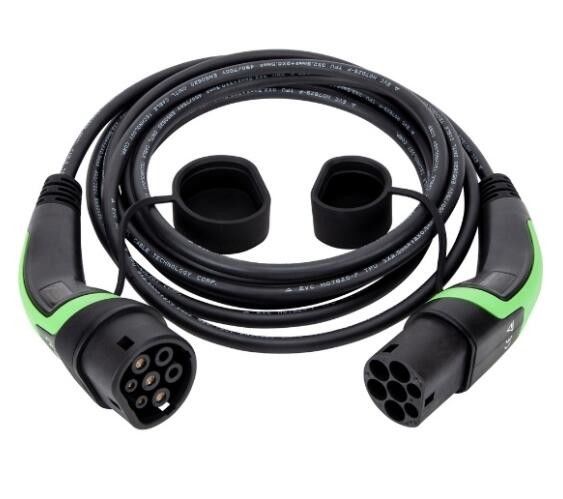 32A 250V 7kW Type 2 To Type 2 EV Charging Cable Standard Grounding