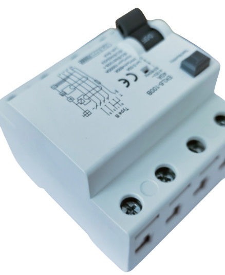 DC 6mA 4P Residual Current Protection Device 50 / 60Hz Rated Frequency