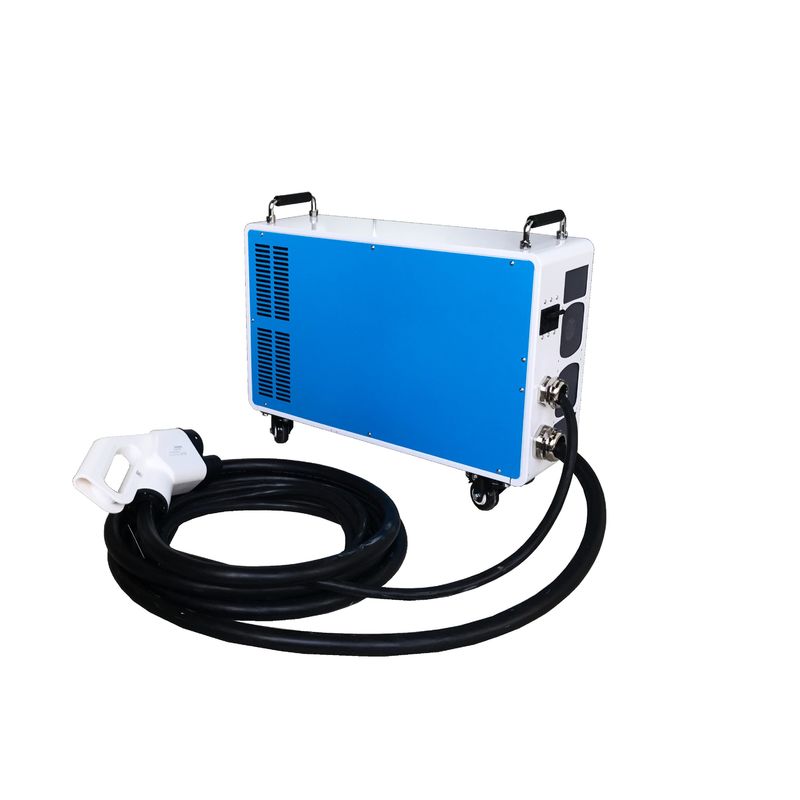 DC Fast Quick 15KW 38A Portable EV Charger IP43 Protection grade TPU ...