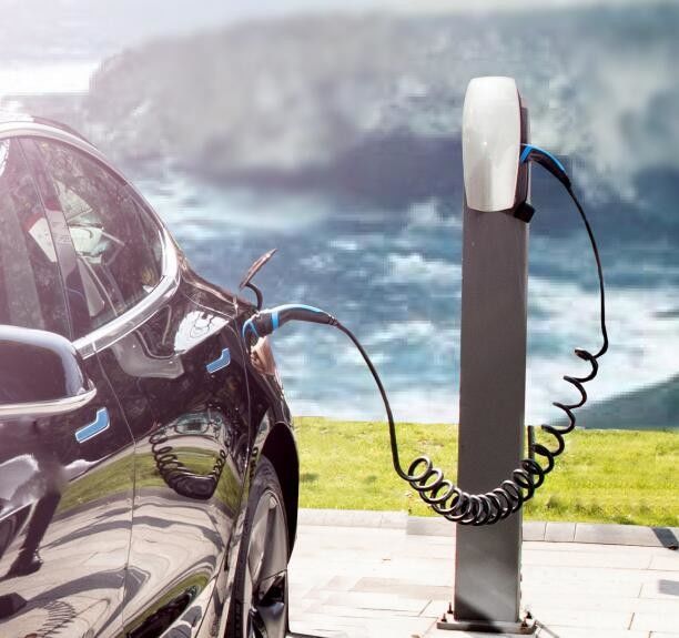 32A 480V 22kW Type 2 AC Charger 2 Coiled Type 2 EV Connector