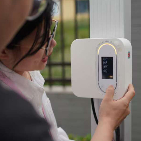 22kW EV Charger Solar Wallbox Station 32A 480V With Dynamic Load ...