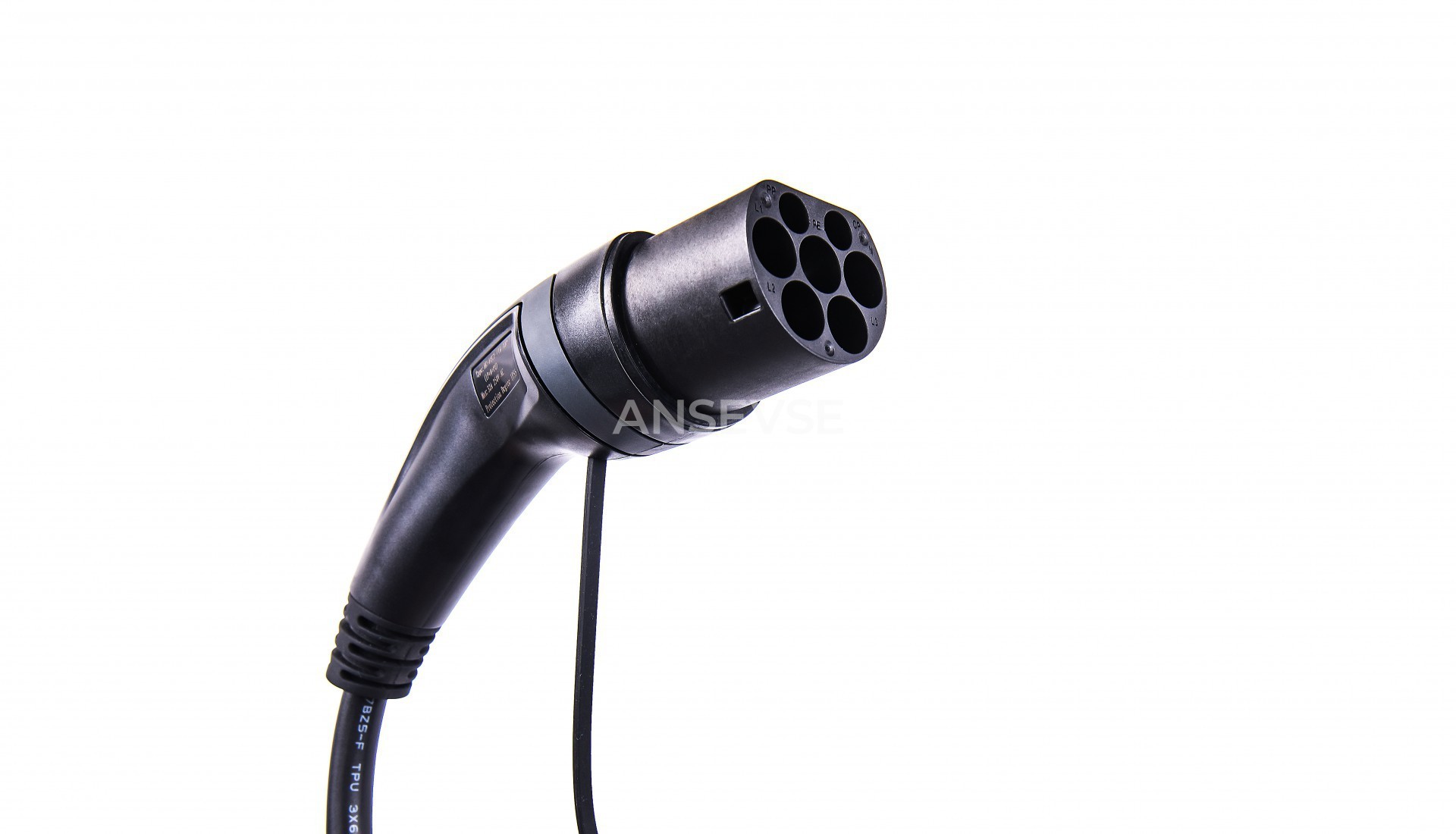 250V 1 Phase 7kW EV Type 2 Charging Cable Tethered EV Charger