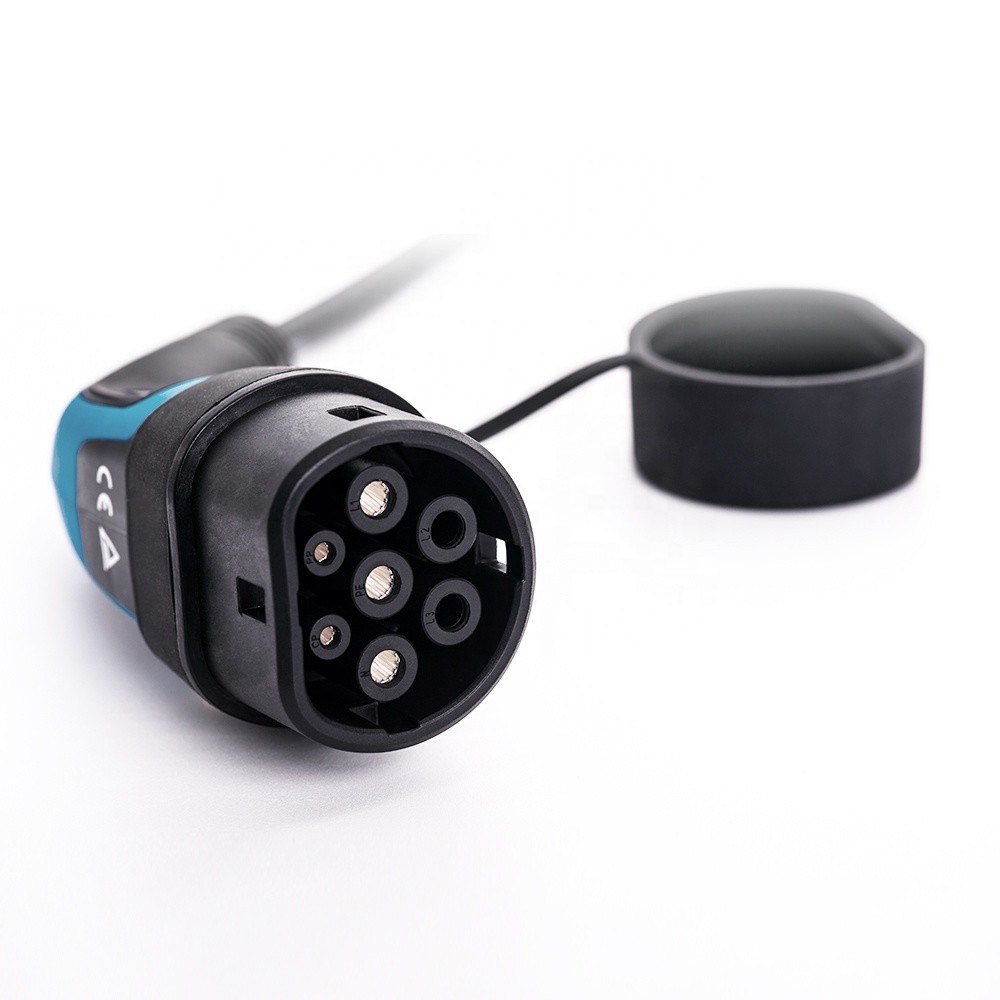 32A 480V 22kW Type 2 To Type 2 EV Charging Cable IP55 protection Grade